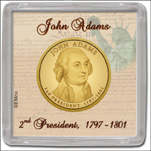 Edgar Marcus & Co Snaptite Coin Displays for Presidential Dollars